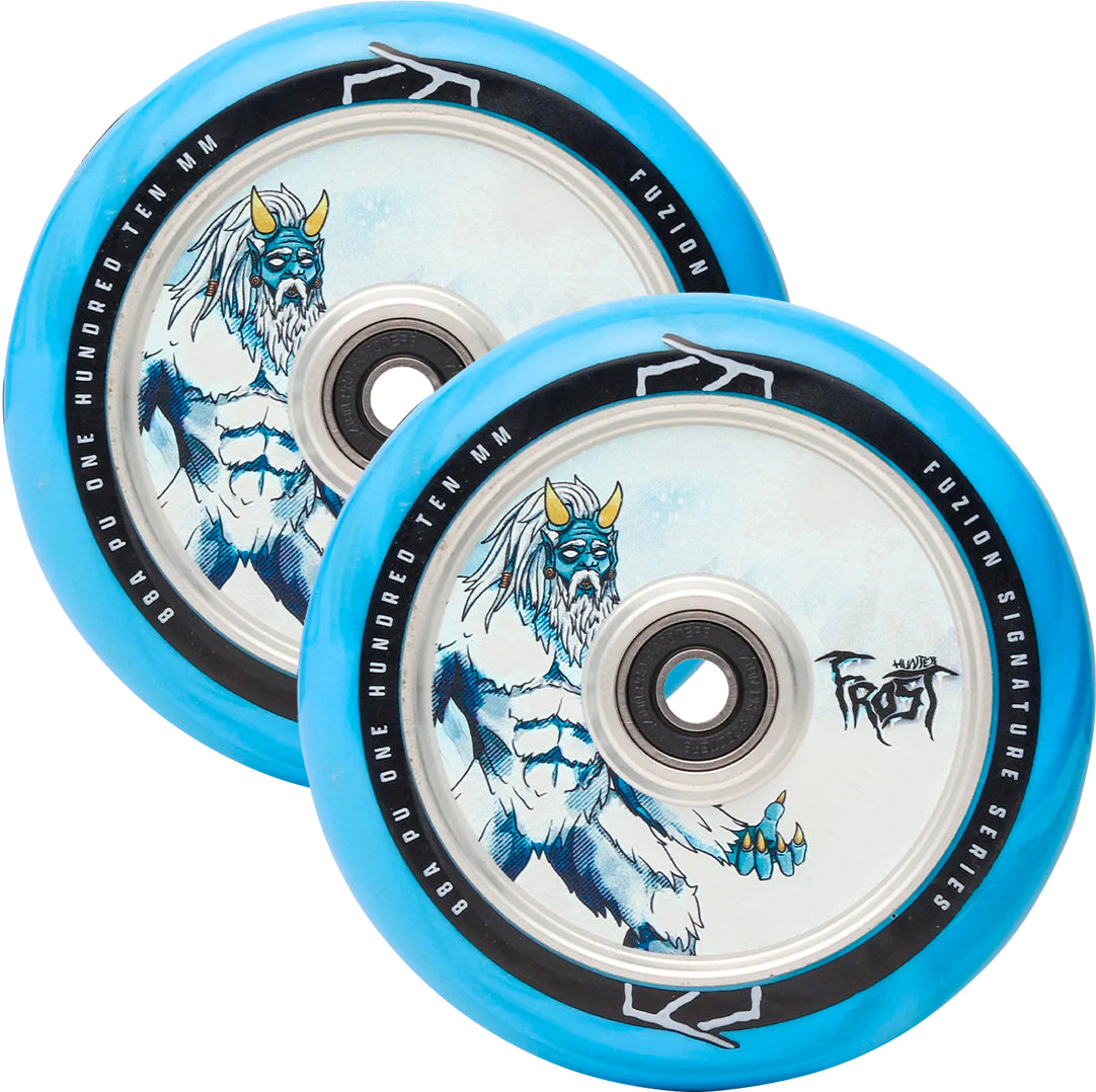 Fuzion Hunter Frost Signature Wheels - Scooter Zone – The Scooter Zone